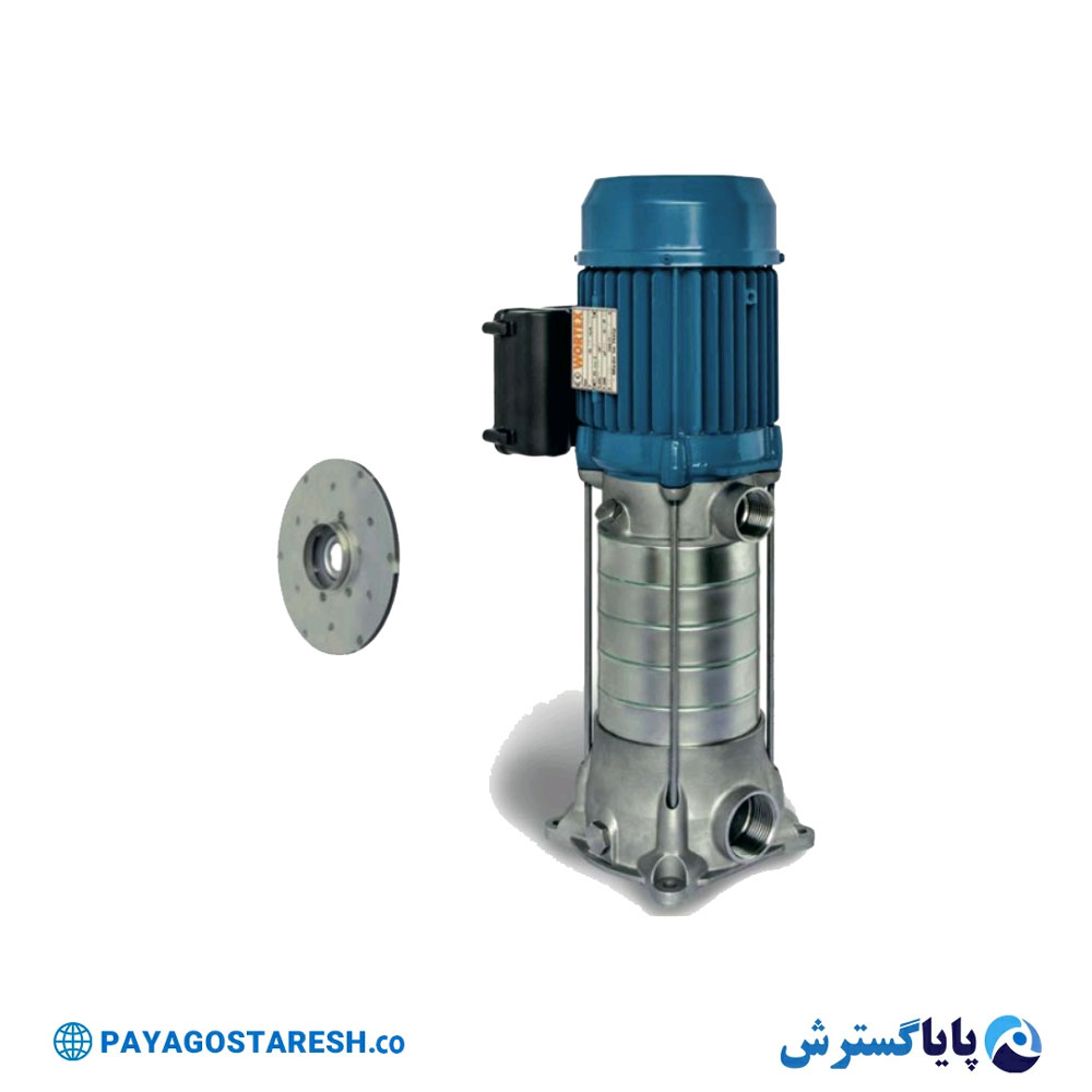 پمپ عمودی طبقاتی تمام استیل ورتکس (WORTEX) مدل MULTI VX 2-6